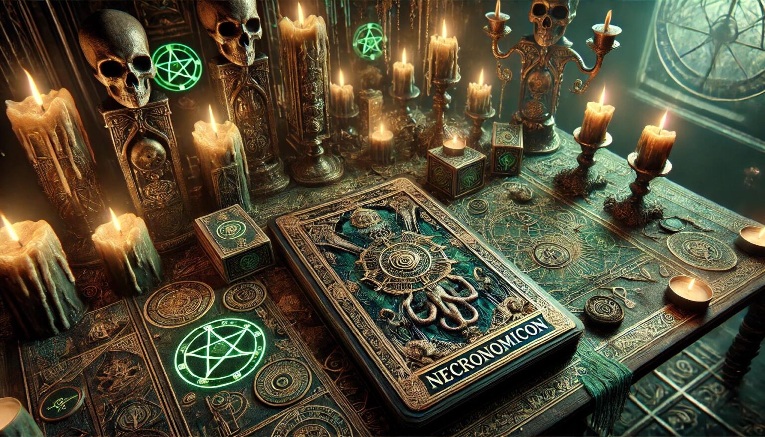 Necronomicon Tarot legen – Kartendeckvon H.P. Lovecraft